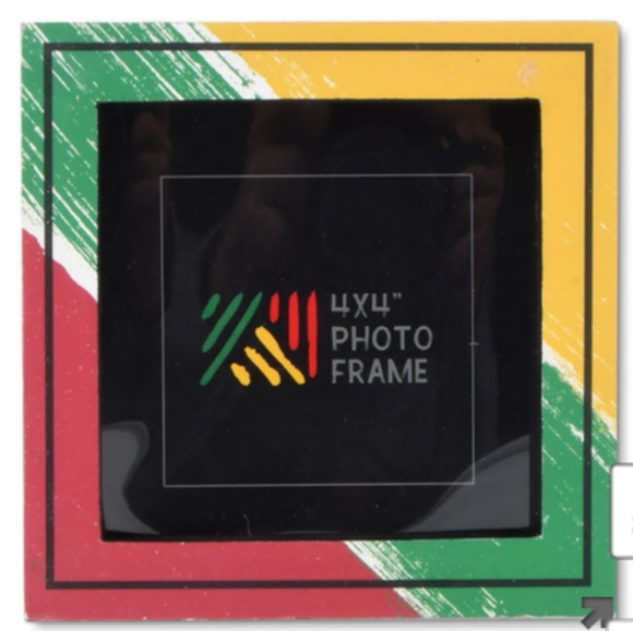 New View | Design | Rastafari Striped 4x4 Tabletop Frame | Poshmark